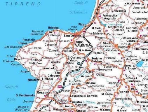 Vibo Valentia-Geografia Vibo Valentia-Geografia